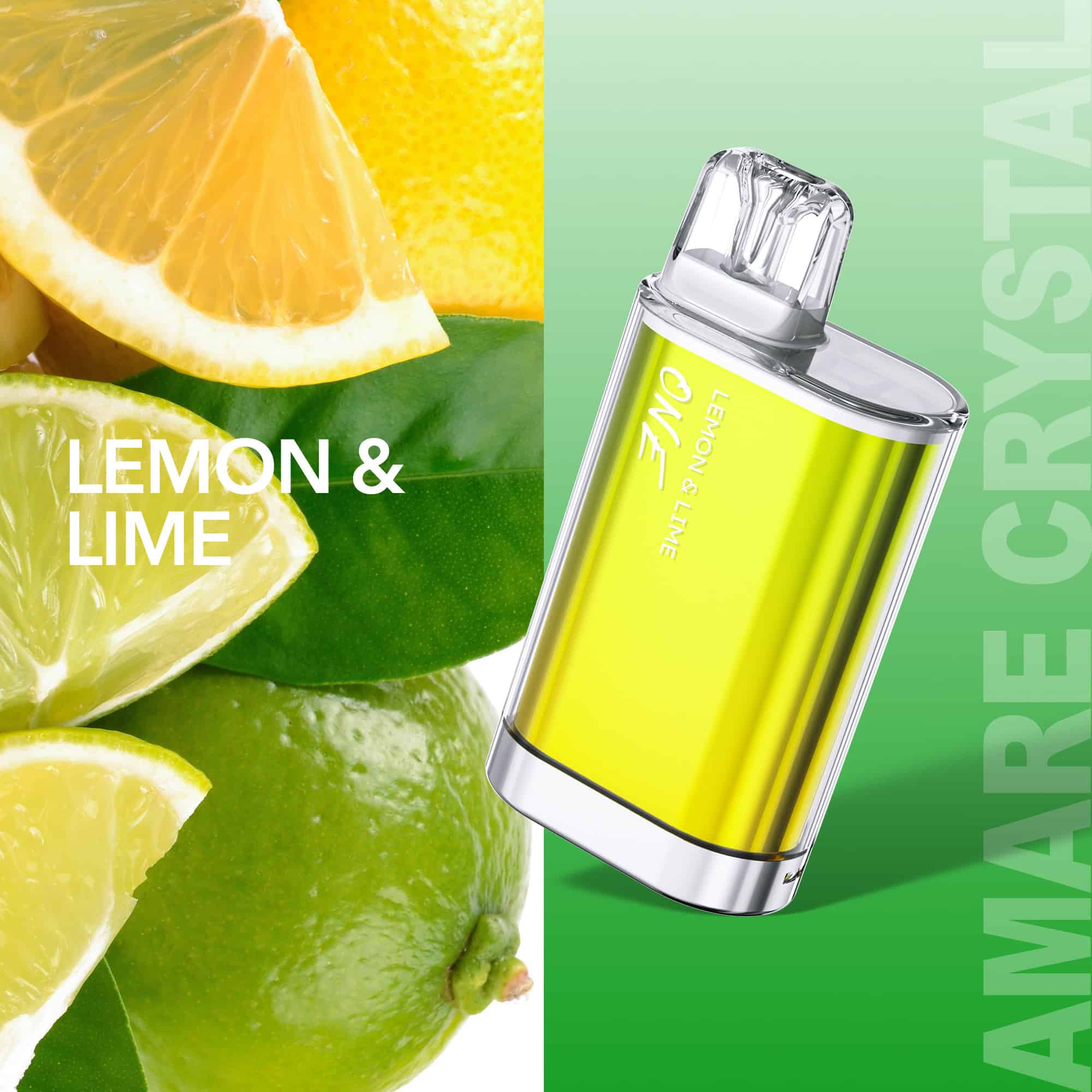 Amare Crystal One Lemon & Lime 20 mg/ml • CC Großhandel GmbH